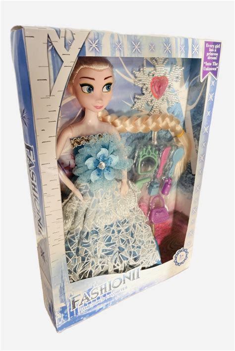 Lėlė Elza Iš Ledo šalies Su Aksesuarais Burundult