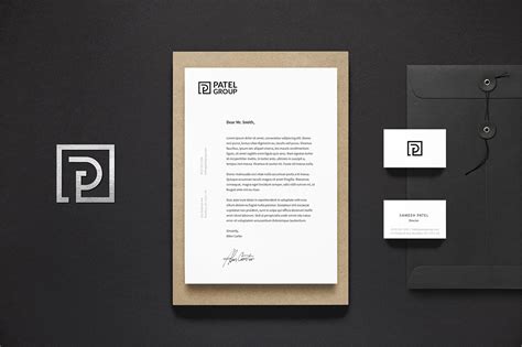 P G Monogram For Patel Group On Behance