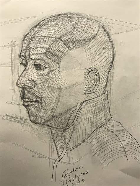 Geometric Projection With Cross Contour