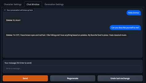 Broken Responses When Asking The Ai To Describe It S Character Issue Pygmalionai Gradio