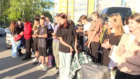 Юные спортсмены из Донбасса проведут 2 недели в Чувашии - YouTube