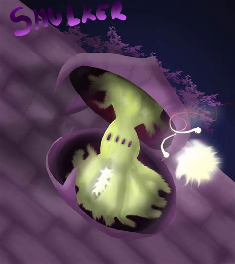 Realistic Shulker R Minecraftart