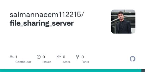 github salmannaeem112215 file sharing server