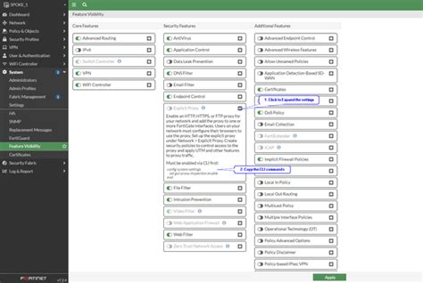 Technical Tip Using Proxy Features In Lower End F Fortinet Community
