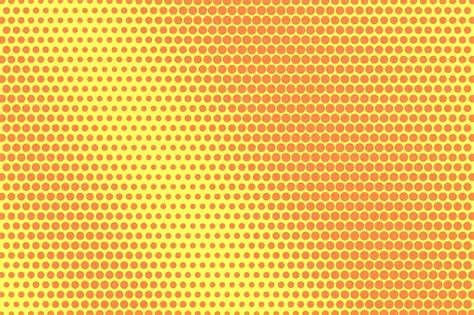 노란 주황색 점선된 하프톤 벡터 배경입니다 가로 그라데이션 하프톤 배너 템플릿입니다 0명에 대한 스톡 벡터 아트 및 기타 이미지 0명 가리기 거친 Istock