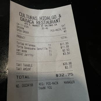 Culturas Hidalgo And Oaxaca Restaurant Updated June 2026 514 Photos