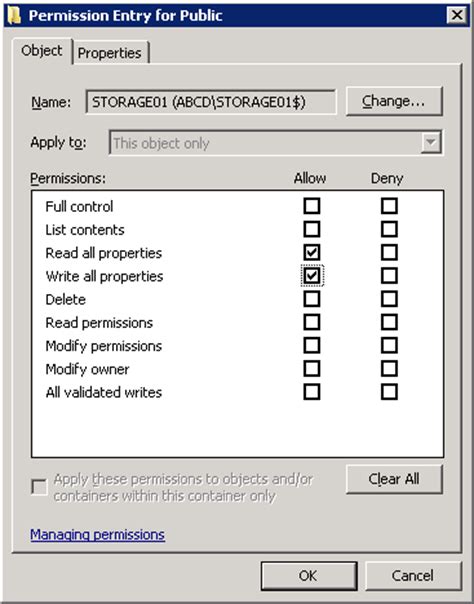 DFS Properties Cannot Be Set On The Namespace Server Access Is Denied