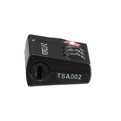 Code Pad Lock Travel Tsa Black