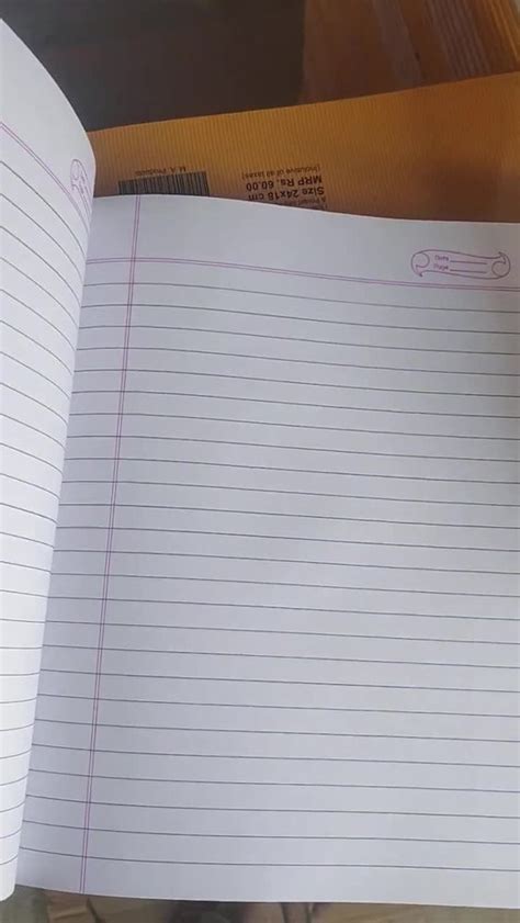 Brown Laminated Paper Classmate Notebook Sheet Size 4974 Orient At