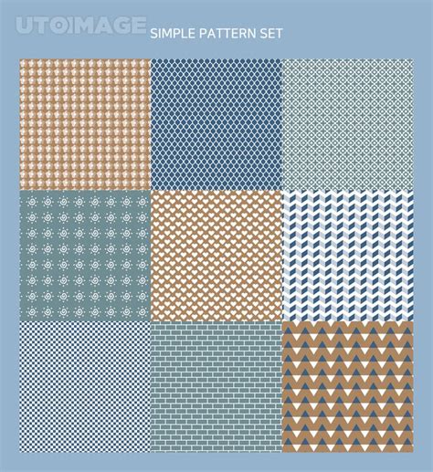 Mangosimplepattern092 L201116 Mango 일러스트 패턴 텍스쳐 벽지 패브릭 일러스트 레트로 컬러풀 빈티지 배경 섬유 장식