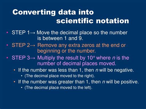 Ppt Scientific Notation And Dimensional Analysis Powerpoint