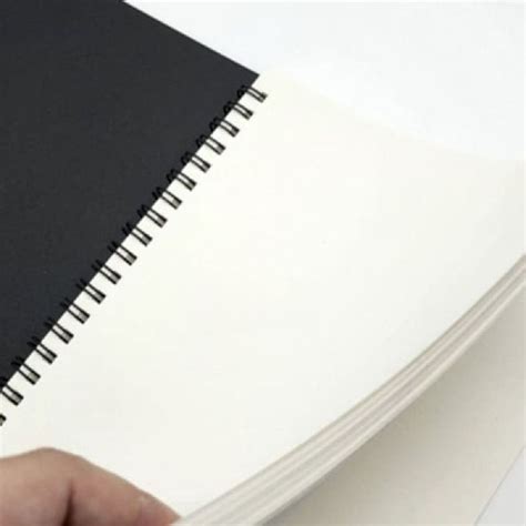 무지 드로잉북 스케치 수학 연습장 A5노트 검정 홈플러스 택배배송