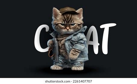 Nerd Cat Images Stock Photos D Objects Vectors Shutterstock