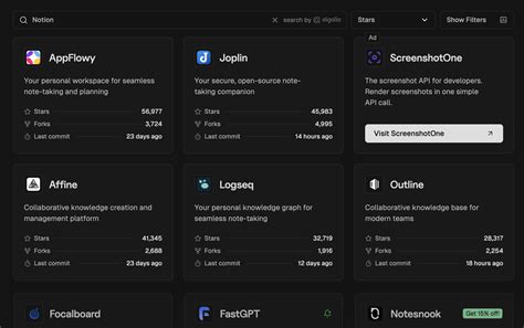 查找免费开源替代品：用 Openalternative 替换你的付费 Saas 软件 小众软件
