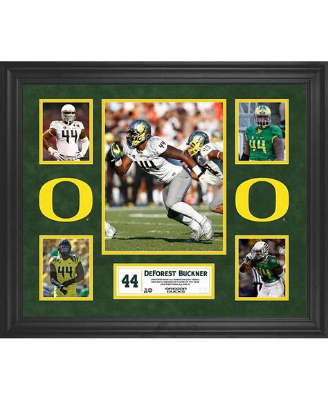 Fanatics Authentic Deforest Buckner Oregon Ducks Framed 23 X 27 5