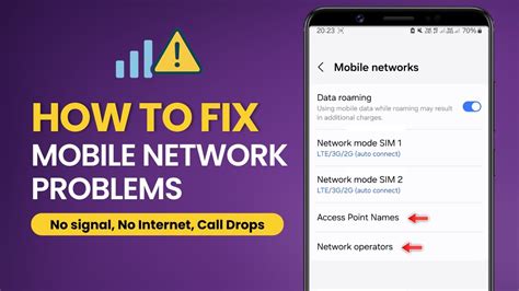 📶 Mobile Network Problem Solved 100 Working Fix For All Mobile And Sim Youtube