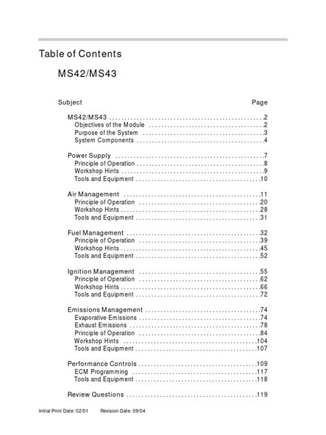 Bmw E39 E46model Ms42 Ms43 Ecm M52tu M54 Engine Fuel System Training Material Pdf Throttle