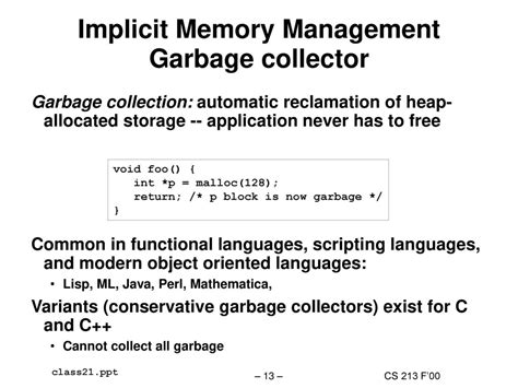 Dynamic Memory Allocation II Nov 7, ppt download