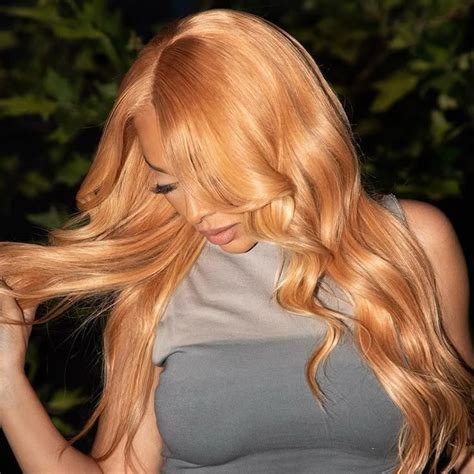 Strawberry Blonde Lace Front Wig New Summer Wig Strawberry Blonde