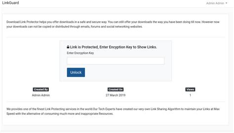 Linkguard Link Protecting Php Script By Geekcodemonster Codester