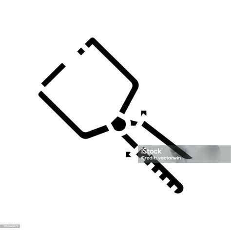 직각 클램프 목수 도구 글리프 아이콘 벡터 일러스트레이션 갈고리 발톱에 대한 스톡 벡터 아트 및 기타 이미지 갈고리 발톱 개인 장식품 계기판 측정기 Istock