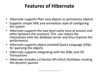 Hibernate Example PPTX Databases Computer Software And Applications