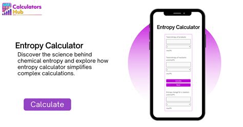 Entropy Calculator Mastering Entropy Calculations