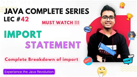 Import Statement In Java Java Tutorial 42 Youtube