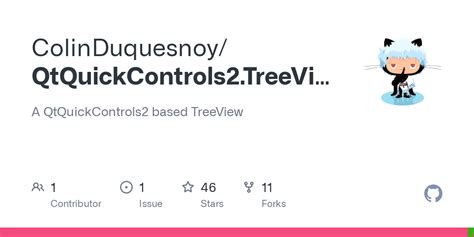 Github Colinduquesnoy Qtquickcontrols2 Treeview A Qtquickcontrols2 Based Treeview