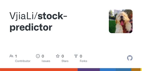 GitHub VjiaLi Stock Predictor