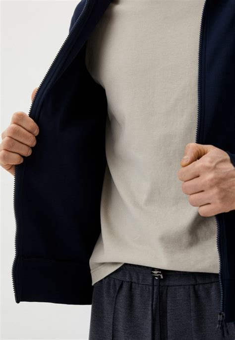 Толстовка Armani Exchange, цвет: синий, RTLADI163101 — купить в ...