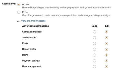 Custom Access Controls For Amazon Advertising Console Amazon Advertising