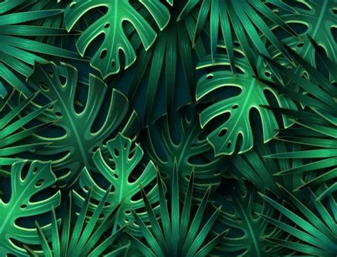 وکتور پترن برگ سبز آبی گرافیک با طعم تربچه طرح لایه باز