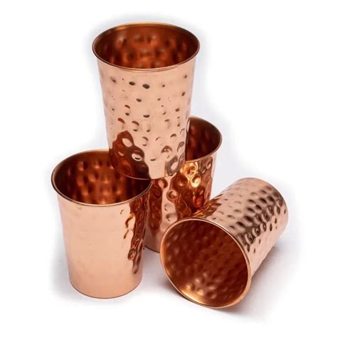 Vaso De Cobre Martillado