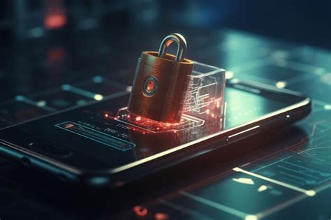 Premium Ai Image Cybersecurity Padlock Digital Lock On Technology Network Data Protection