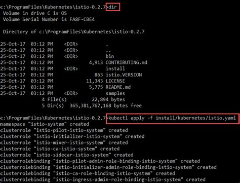 First Steps With Istio On Kubernetes On Minikube On Windows 10 Conclusion Amis Technology Blog