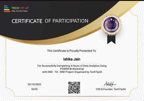 Attended Techtip24 Workshop On Power Bi Ishika Jain Posted On The Topic Linkedin
