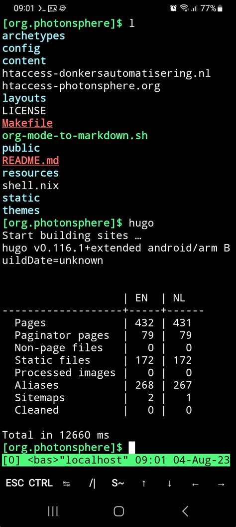migrated site to hugo static site generator the photonsphere