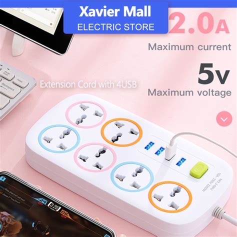 【cod】xavier multi function socket plug universal socket power board