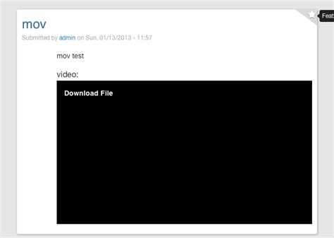 Mediaelementjs How To Play Mov Files Stack Overflow