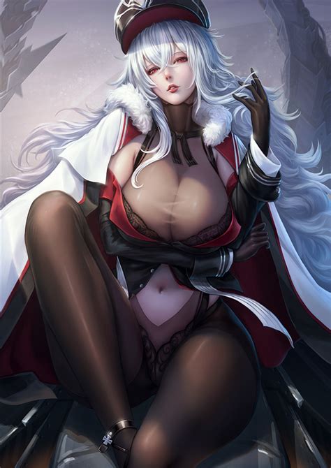 Graf Zeppelin Azur Lane Drawn By Azhang Danbooru