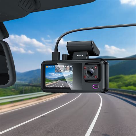 Hoco Dv15 Car Dash Camera With Front And Back 720p Video Recorder 2