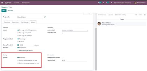 Survey Management With Odoo 15 Odoo 15 Survey Module