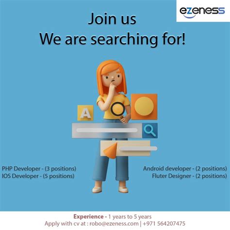 ezeness technology on linkedin hiring androiddeveloper phpdeveloper