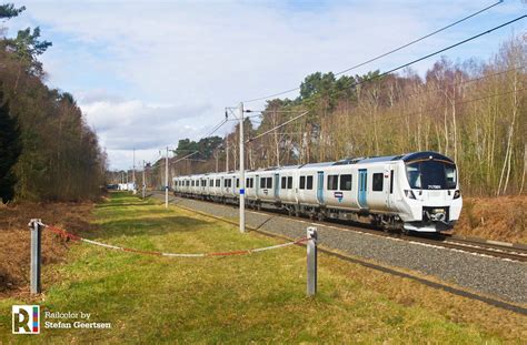 [uk] First Gtr Class 717 For Great Northern Making Its Test Rounds Gtr British Rail Welwyn