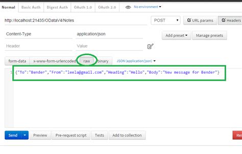The Aspnet Mvc Club How To Send An Post Request To A Restful