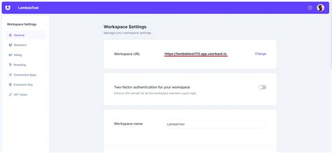 Userback Integration Lambdatest