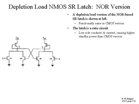 Sequential Cmos And Nmos Logic Circuits Sequential Logic