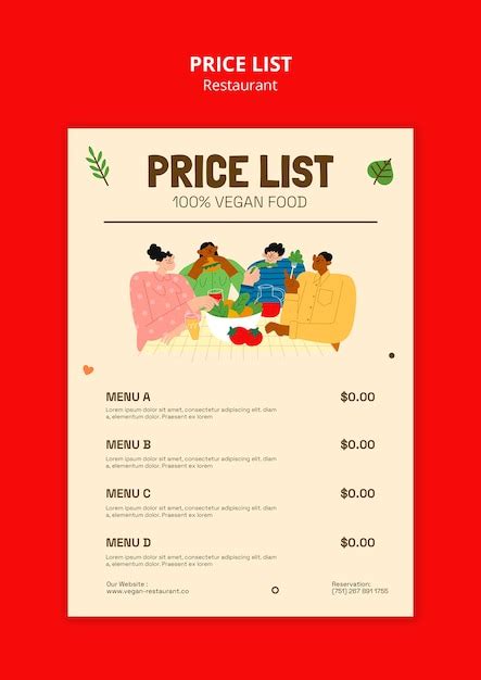 맛있는 음식 레스토랑 템플릿 무료 Psd 파일