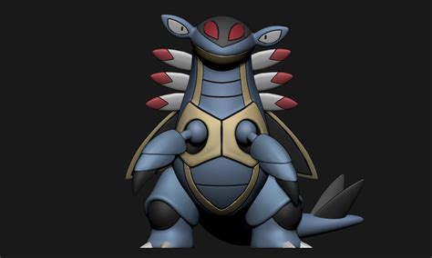Stl File Pokemon Armaldo With 2 Poses・template To Download And 3d